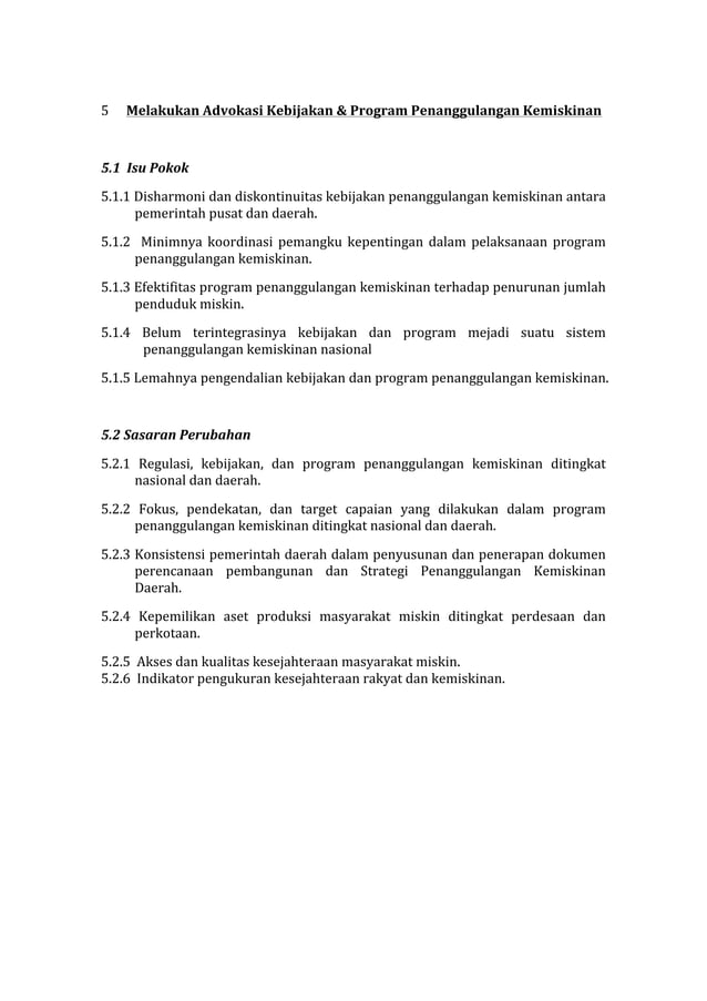 Roadmap Program SAPA | PDF