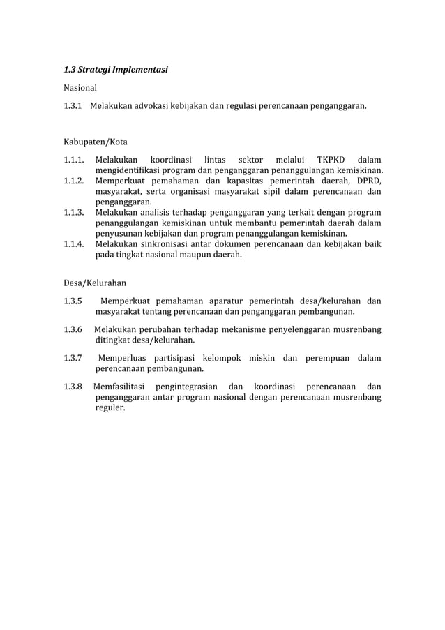 Roadmap Program SAPA | PDF