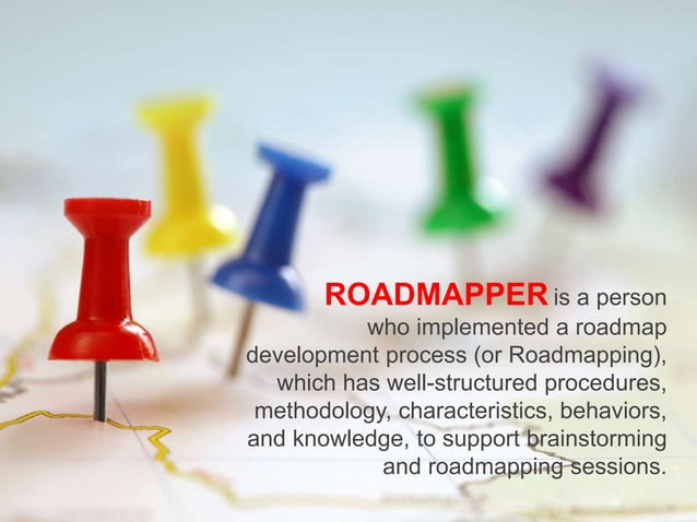 Roadmap, roadmapping, roadmapper, roadmappee and roadmapware | PPT