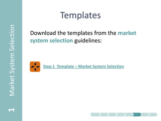 Step 1: Market System Selection | PDF
