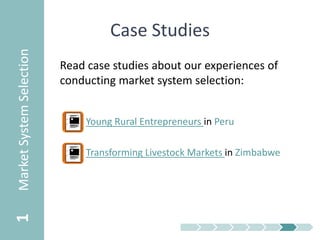 Step 1: Market System Selection | PDF