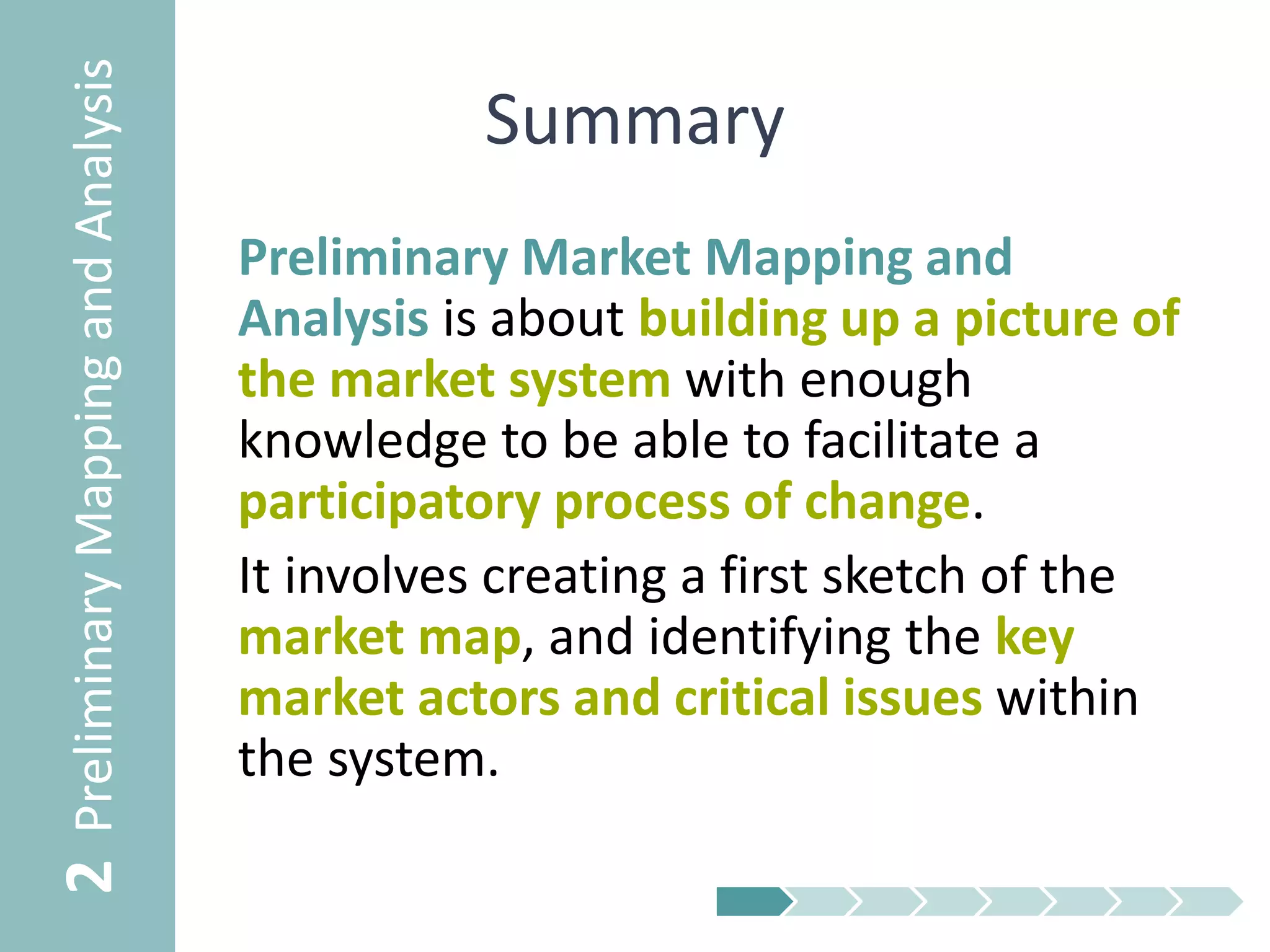 Step 2: Preliminary Market Mapping and Analysis | PDF
