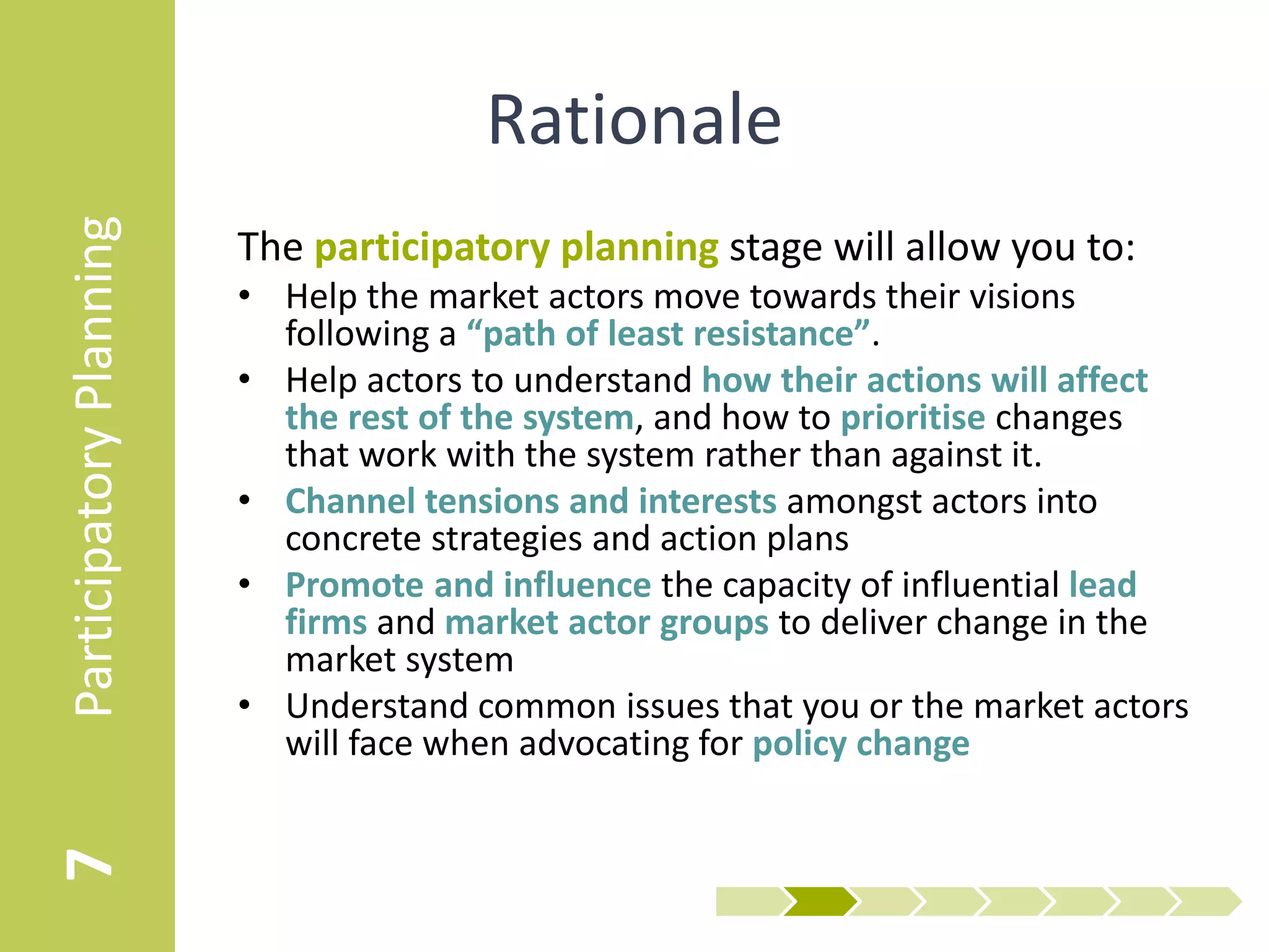 Step 7: Participatory Planning | PDF