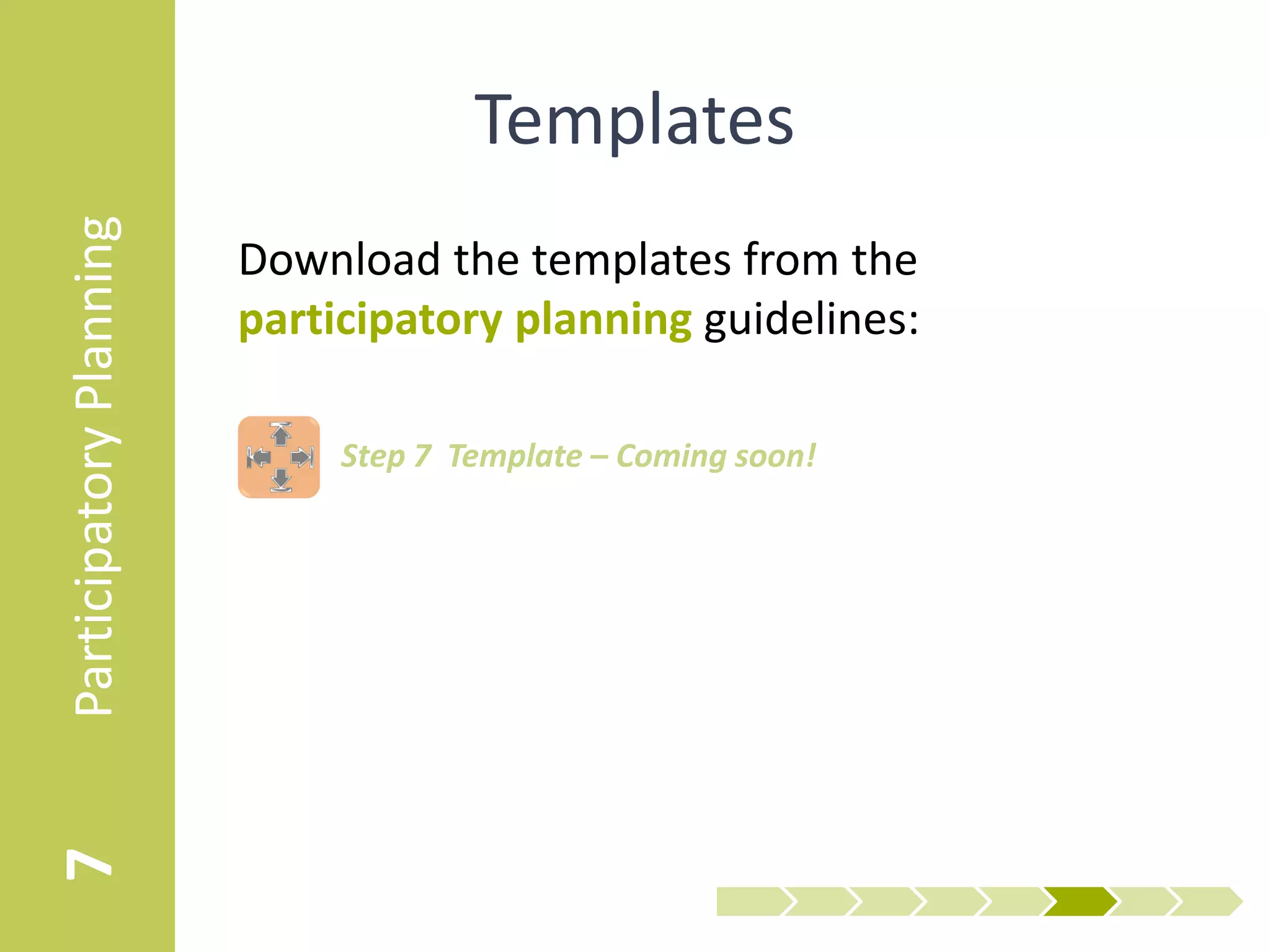 Step 7: Participatory Planning | PDF