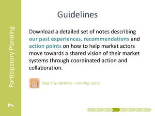 Step 7: Participatory Planning | PPT