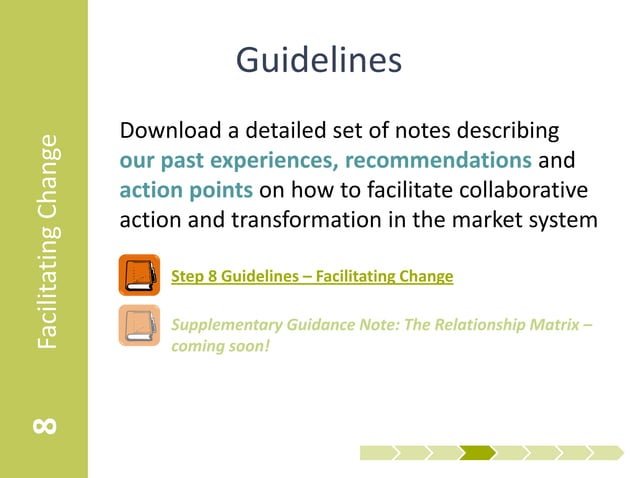 Step 8: Facilitating Change | PPT