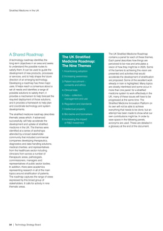 Technology Strategy Board Vision and Roadmap | PDF