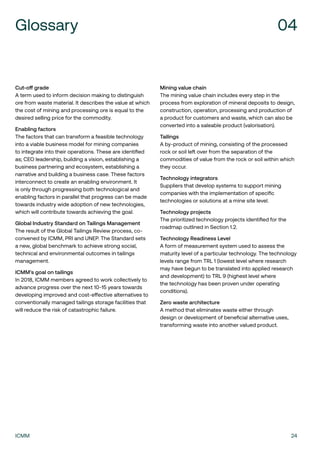 roadmap_tailings-reduction geotecnia barragens | PDF