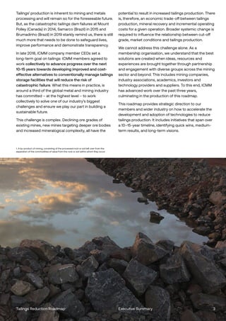 roadmap_tailings-reduction geotecnia barragens | PDF