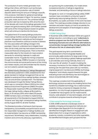 roadmap_tailings-reduction geotecnia barragens | PDF