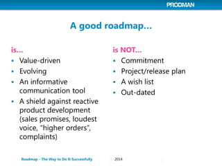 Roadmap – The Way to Do it Successfully | PDF