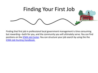 Roadmap to a career in professional local government | PPTX