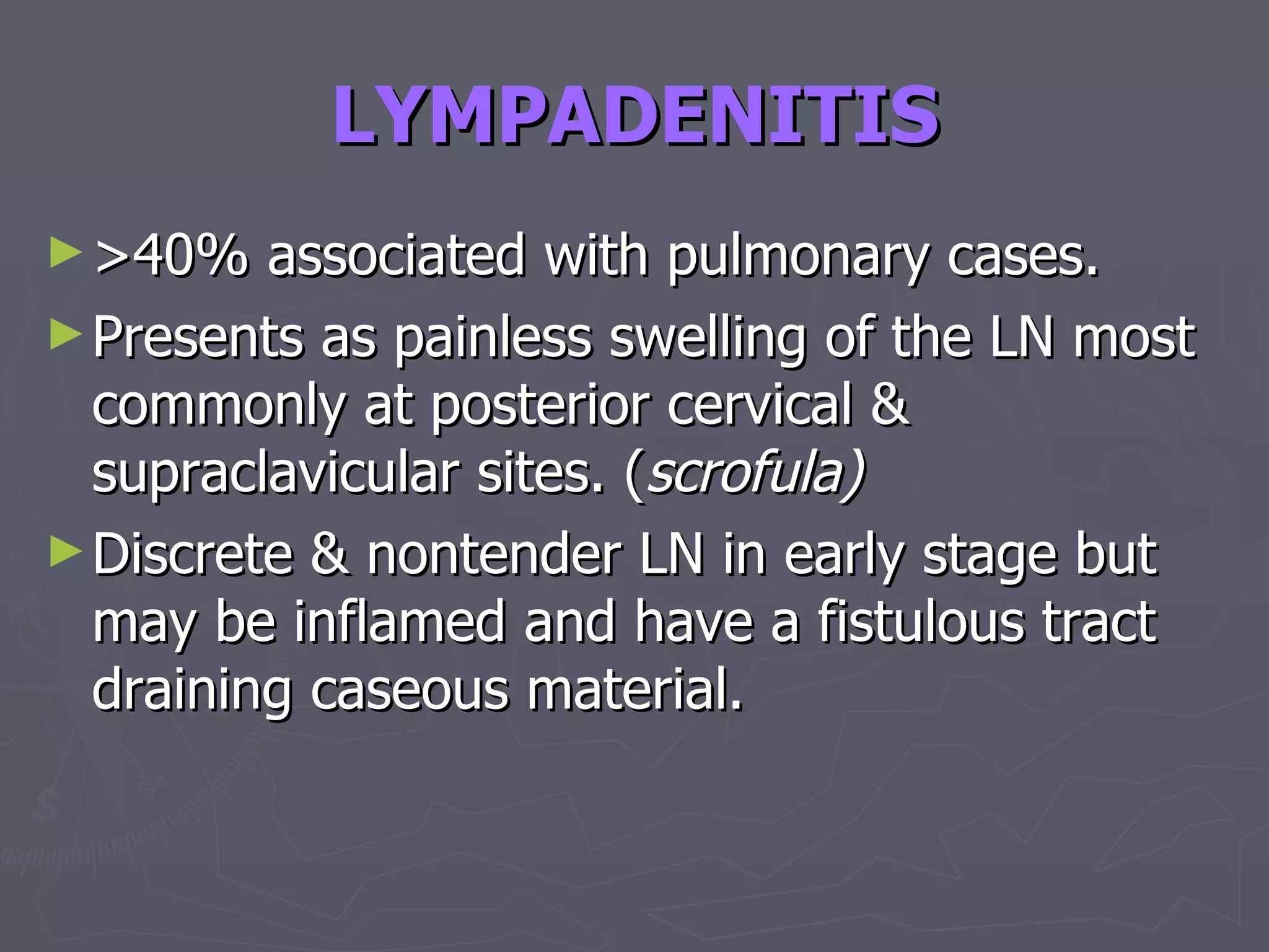 Roadmap To Diagnosis & Treatment Of Extrapulmonary Tb | PPT