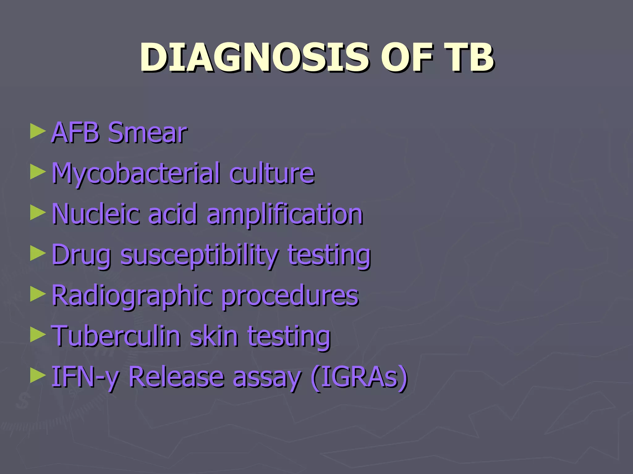 Roadmap To Diagnosis & Treatment Of Extrapulmonary Tb | PPT