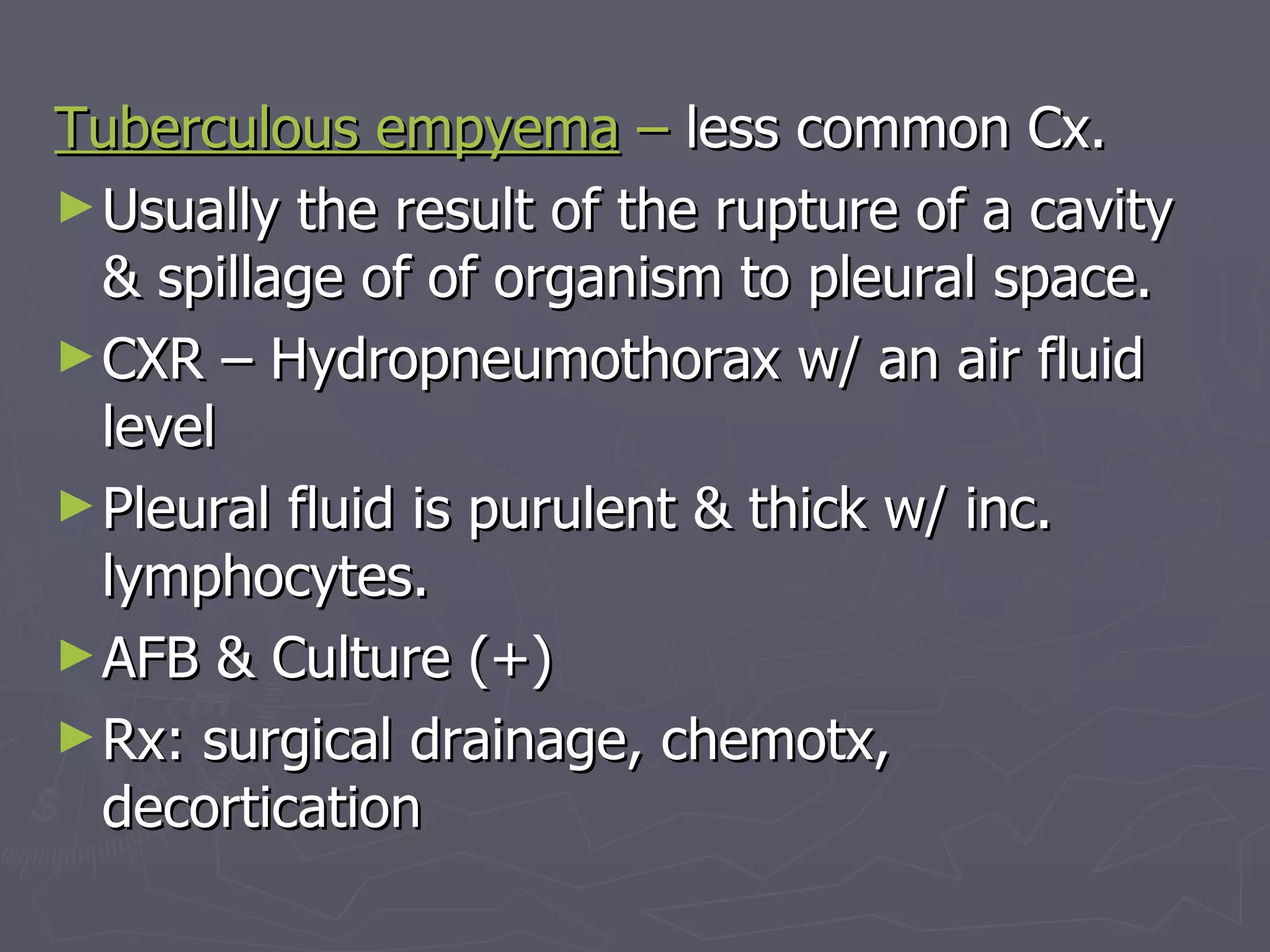 Roadmap To Diagnosis & Treatment Of Extrapulmonary Tb | PPT
