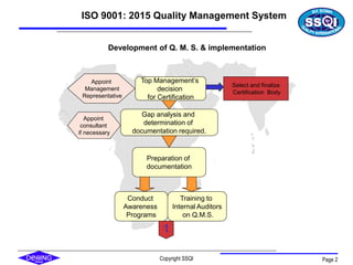 Road map to iso 9001 certification | PDF | Business | Business and Finance
