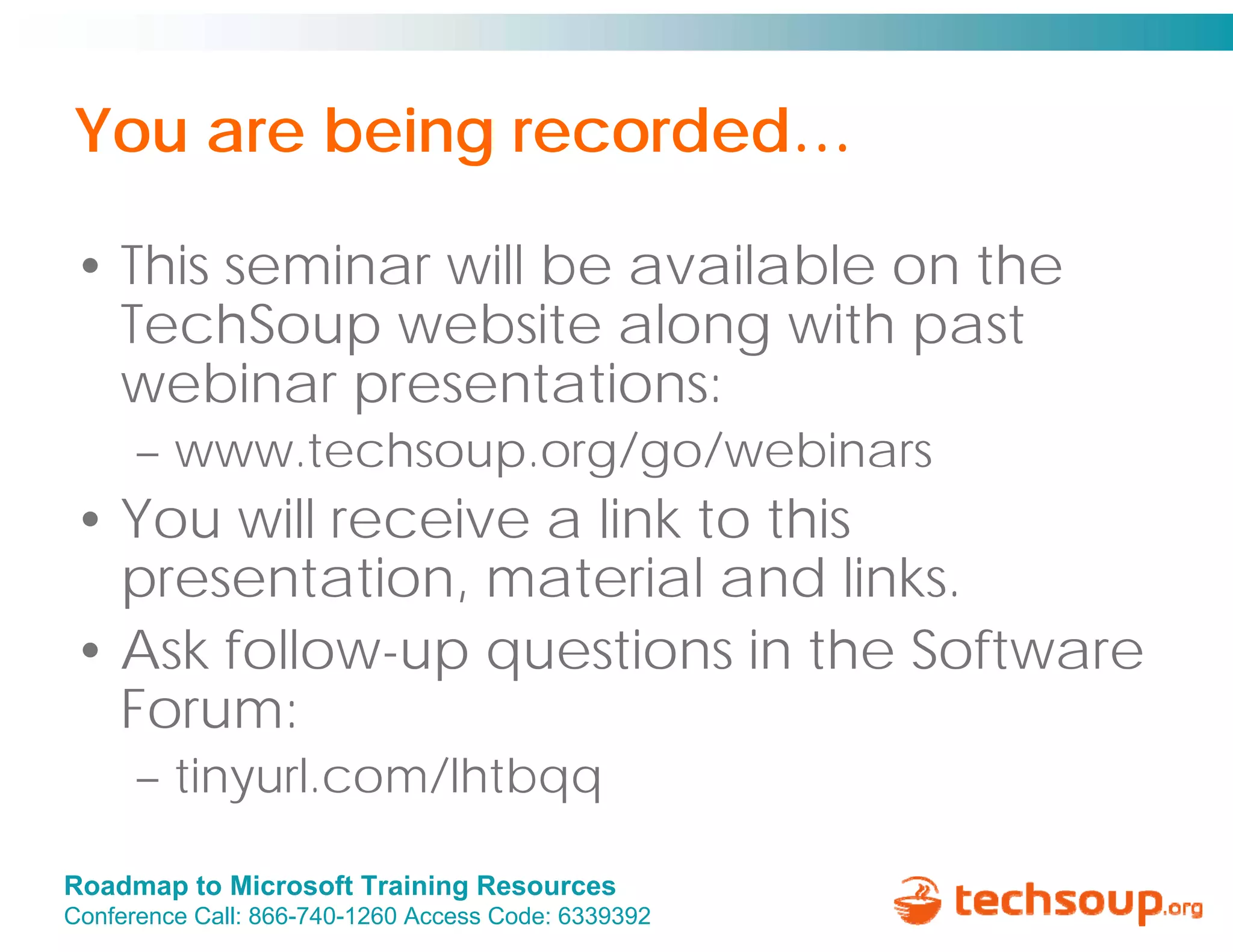 Roadmap To Microsoft Training Resources | PDF