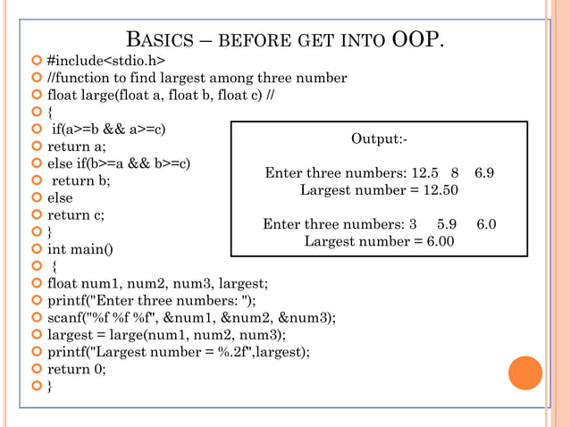 Roadmap To Object Oriented Programming Ppt 8656