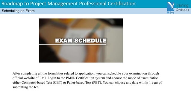 Roadmap to project management professional certification | PPTX