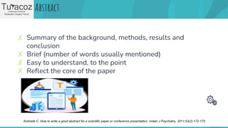 Roadmap to scientific publications | PPTX
