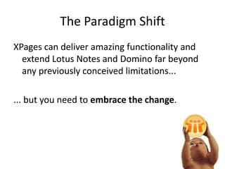 Roadmap to XPages | PPT