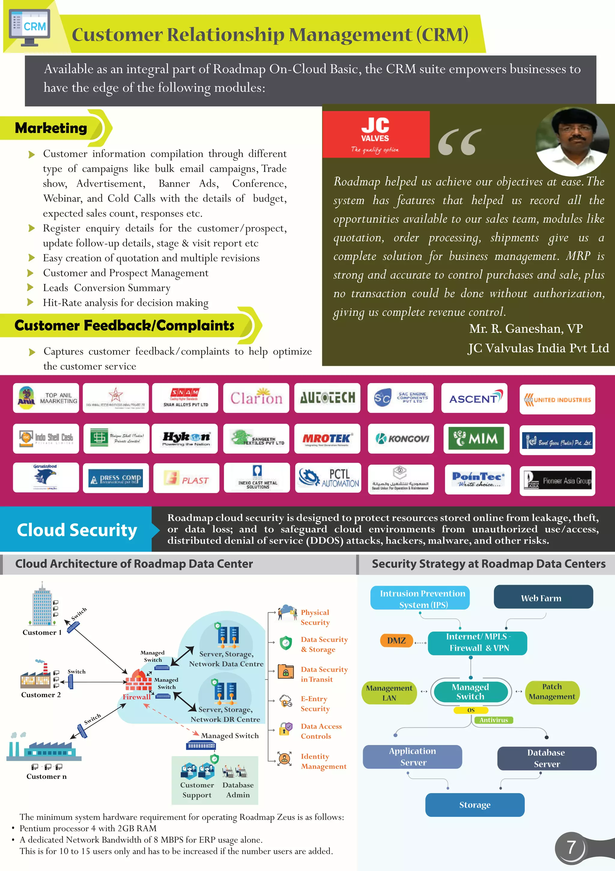 Roadmap Zeus ERP On Cloud | PDF | Cloud Computing | Internet
