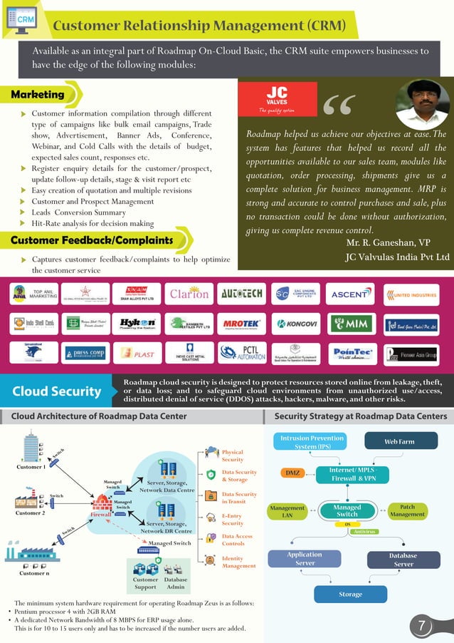 Roadmap Zeus ERP On Cloud | PDF | Cloud Computing | Internet