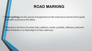 Road marking and its types | PPTX | Cycling | Sports