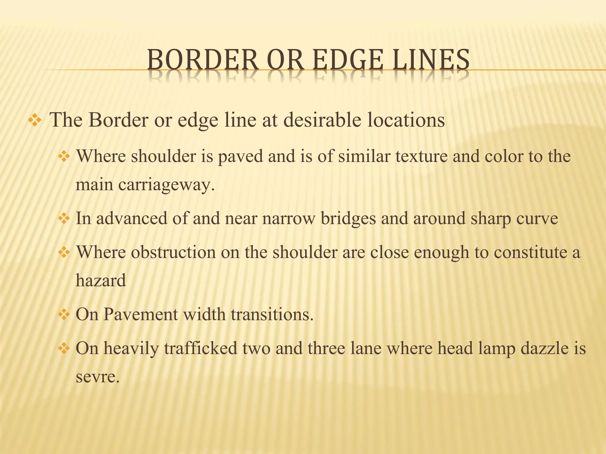 Road Marking and painting in National Highway | PDF