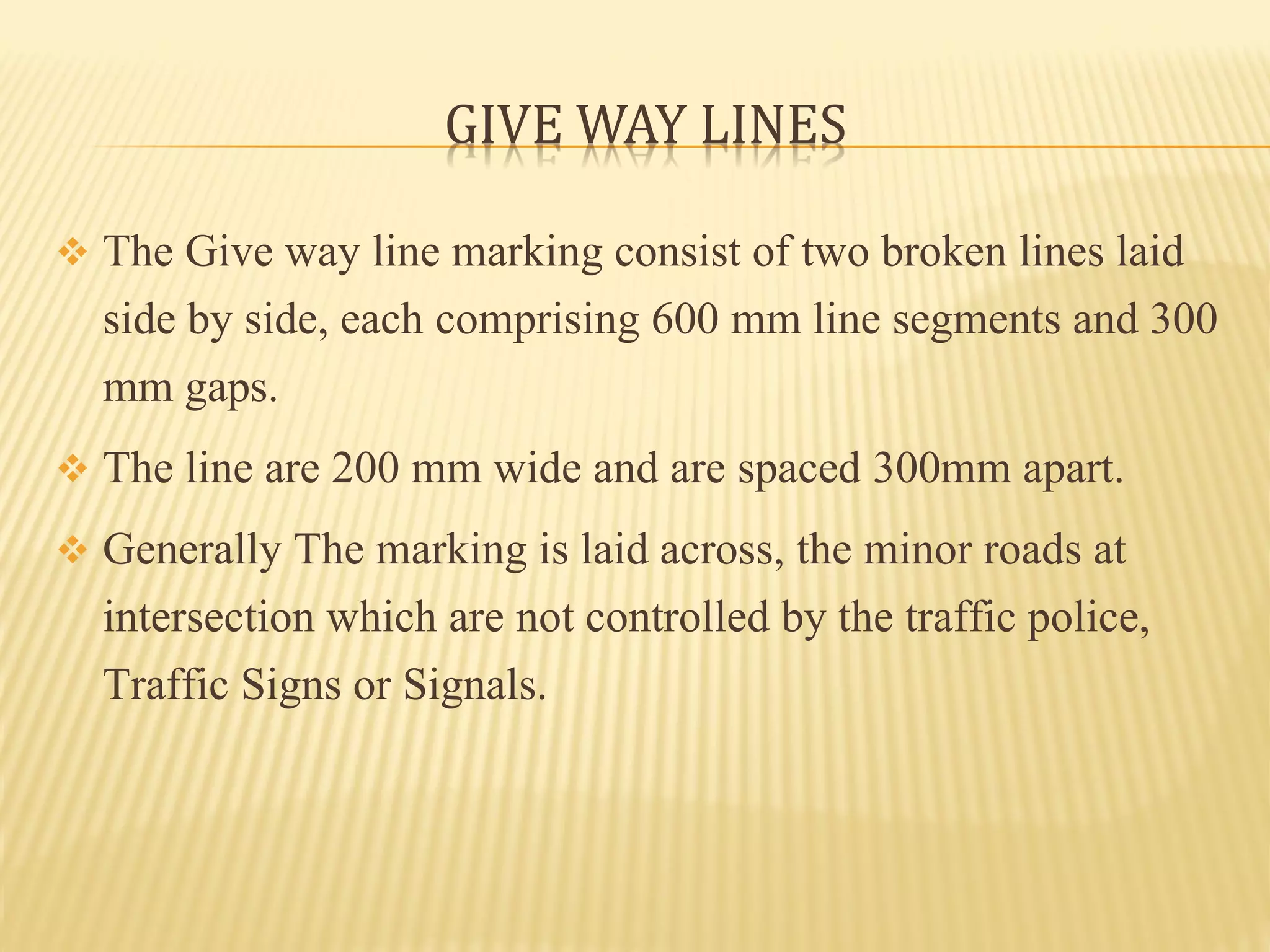 Road Marking and painting in National Highway | PDF