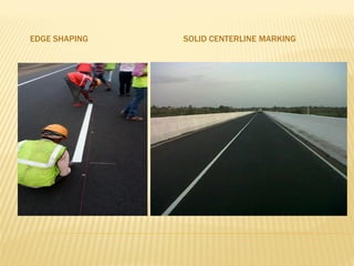 Road Marking and painting in National Highway | PDF