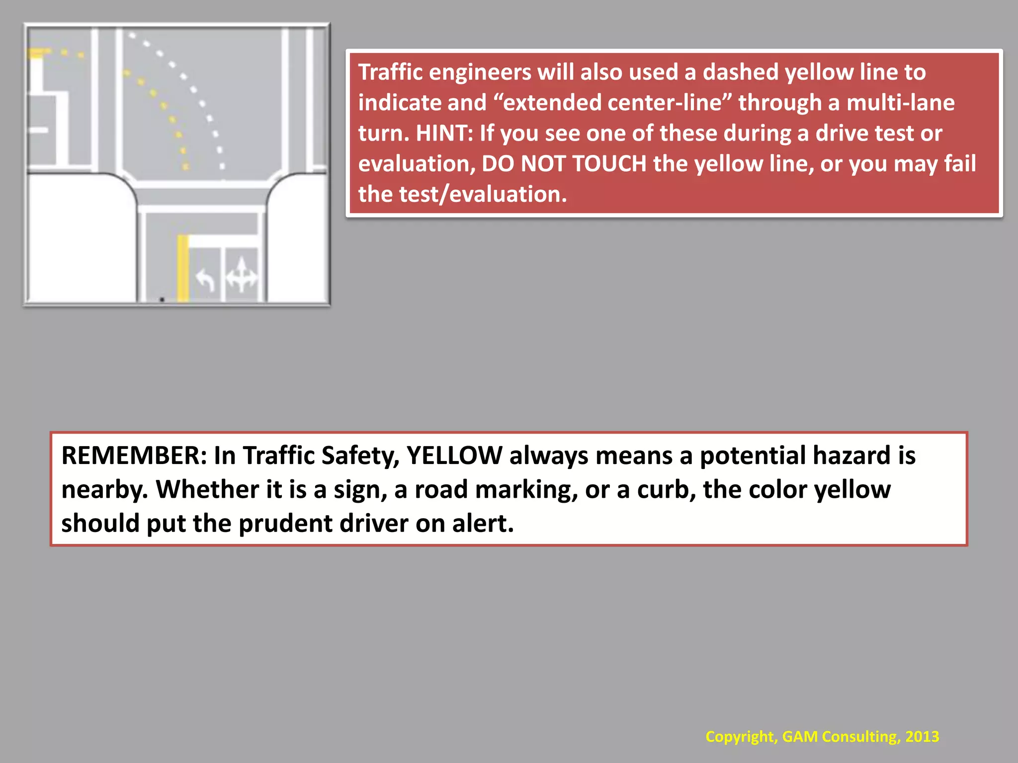 Road Markings 1 | PPTX
