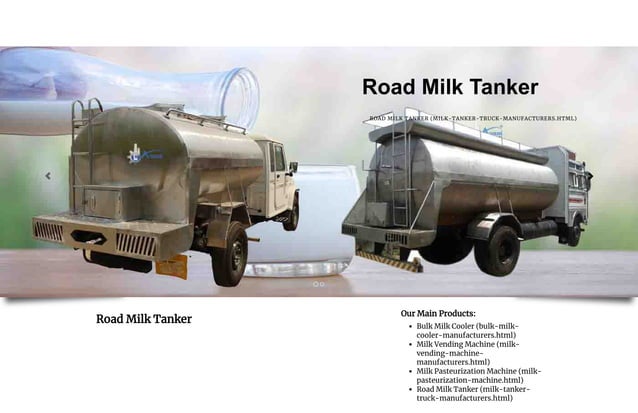 Road Milk Tanker | PDF | Commercial Trucks | Auto Body Styles