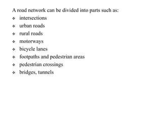 Road network | PPTX