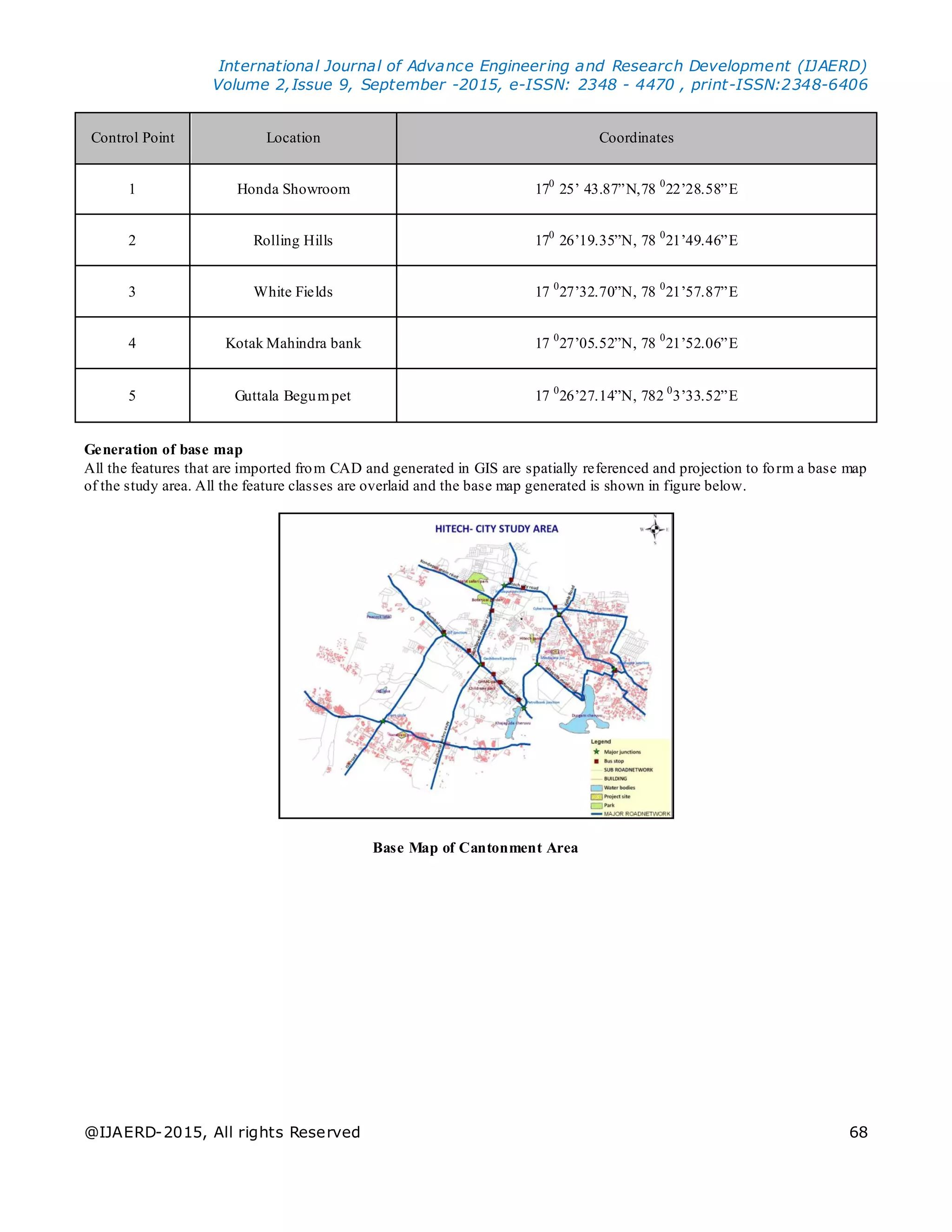Road network connectivity analysis based on gis 23230 | PDF | Business ...