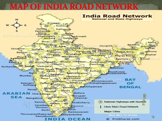 Road networks in india | PPTX