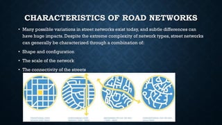 Road networks (m.eng civil) | PDF