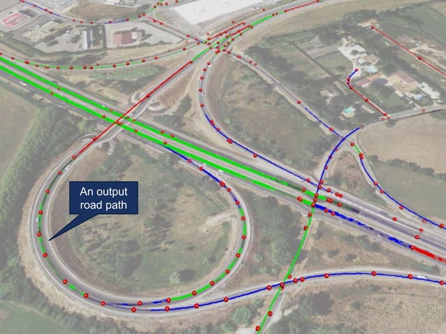 Realistic road path reconstruction from GIS data | PPT