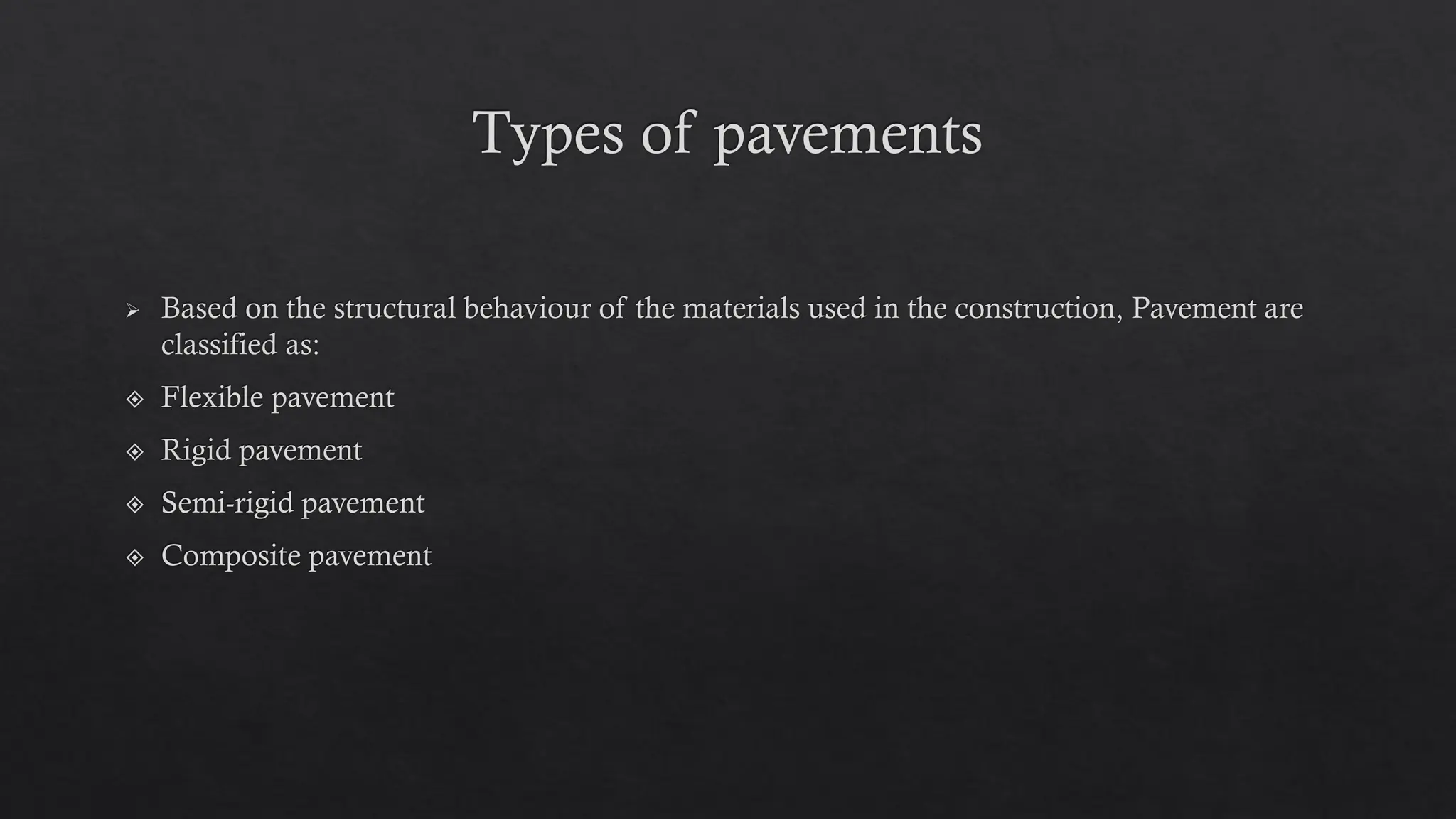 Road Pavement, types of pavement, layers of pavements.pdf