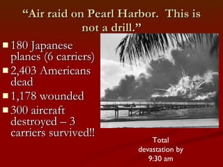 Road Pearl Harbor | PPT