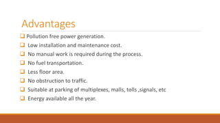 Road power generation | PPTX