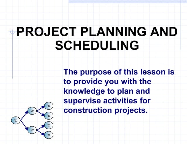 Road Project Schedule M S Project.ppt | Civil Engineering Industry | Industries