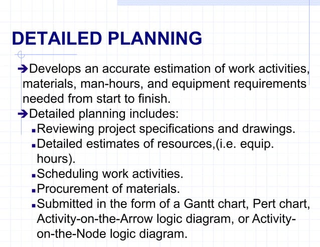 Road Project Schedule M S Project.ppt | Civil Engineering Industry ...