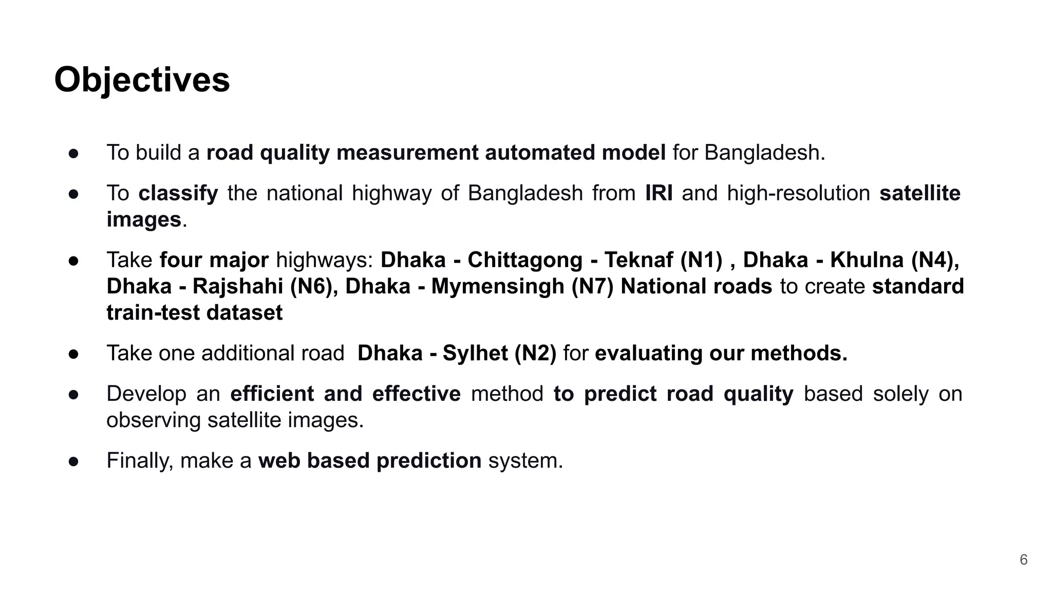 Road Quality Measurement from High Resolution Satellite Images for ...