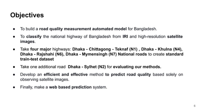 Road Quality Measurement from High Resolution Satellite Images for ...