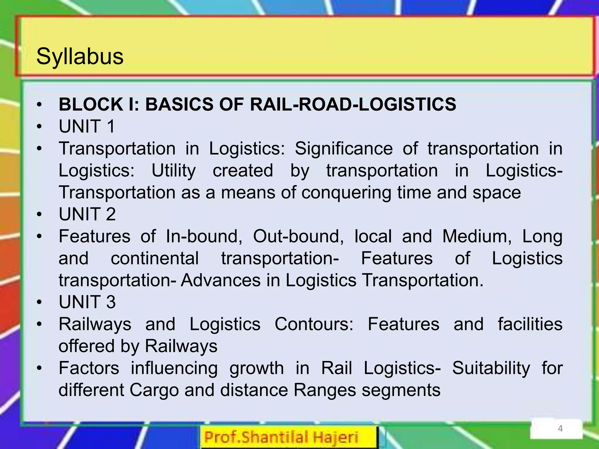 Road Rail Logistics All 6 Units.pptx