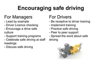 The importance of managing road risks when work related driving | PPT