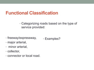 Roads engineering | PPT