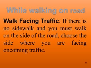 Road safety awareness | PPT
