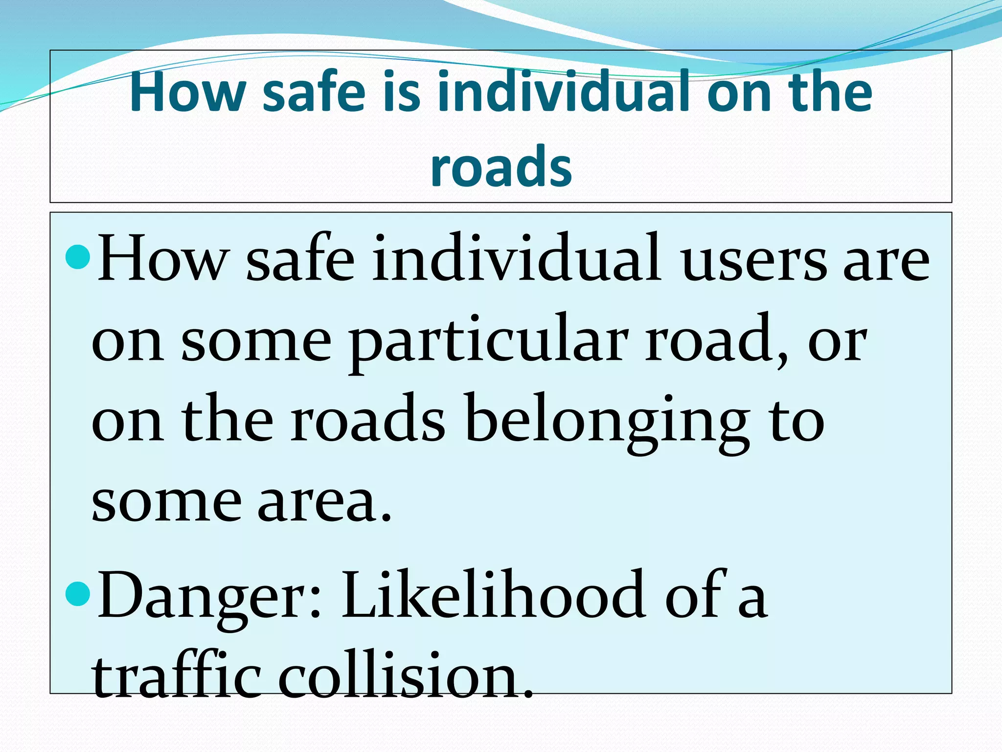 Road safety session for teacher workshop | PDF